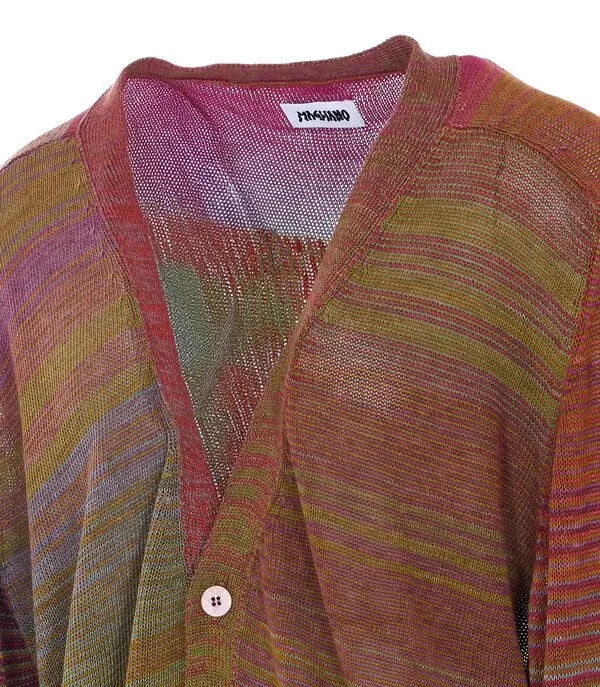MAGLIANO Sheer V-neck Cardigan
