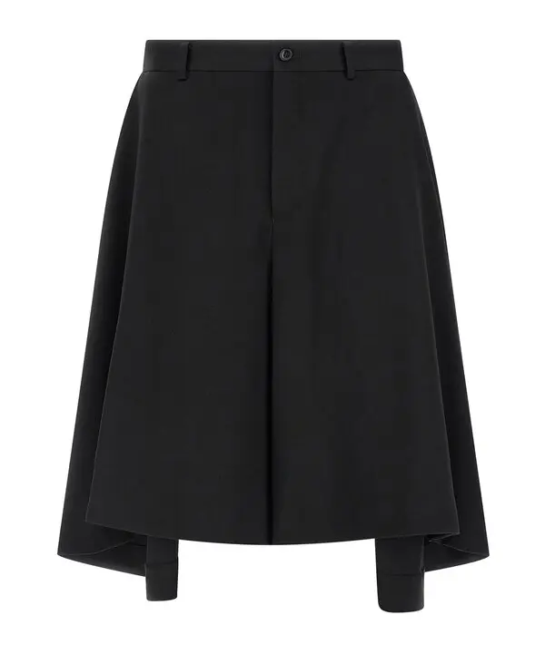 Comme Des Garçons Extra Wide Bermuda Shorts