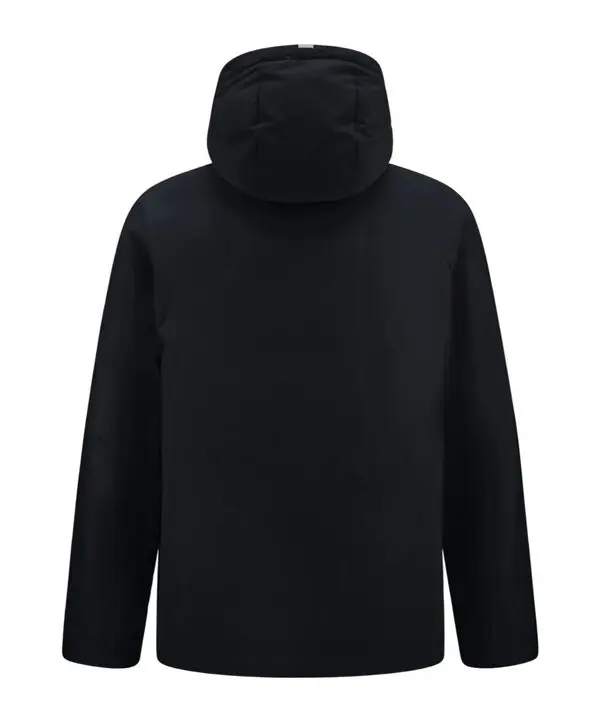 Herno Hooded Zip-up Jacket - Navy Blue