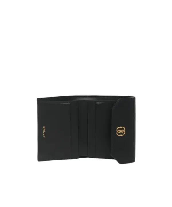 Bally Snap Wallet - Black