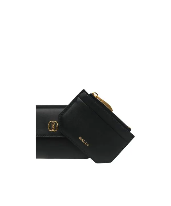 Bally Snap Wallet - Black