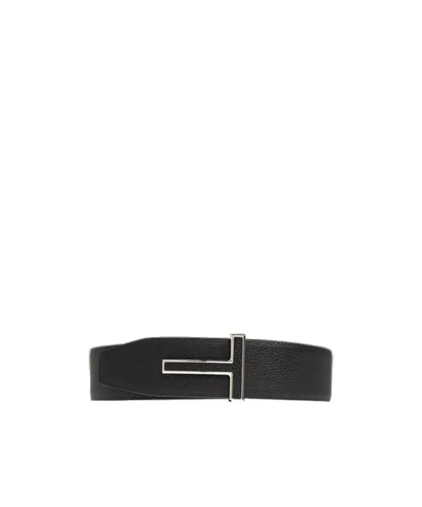 TOM FORD T-buckle Belt - Black