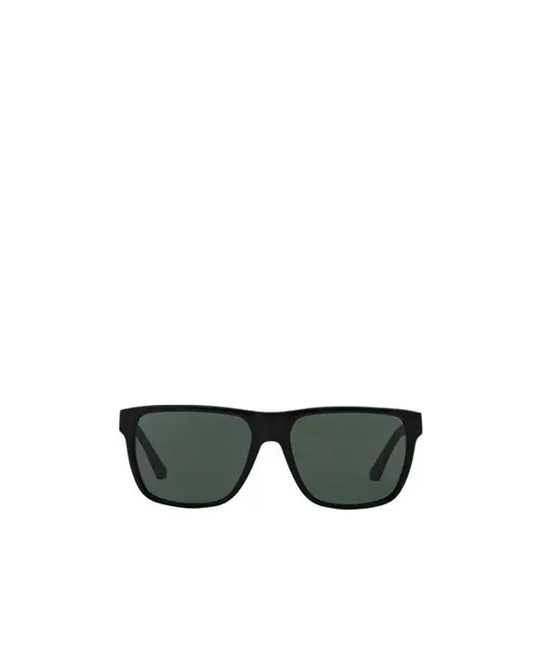 Emporio Armani Rectangle Frame Sunglasses - Black