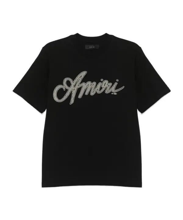 Amiri Script Crewneck T-shirt