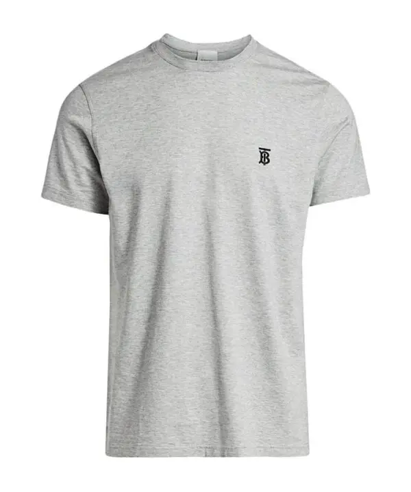 Burberry Monogram Motif Cotton T-shirt - Gray