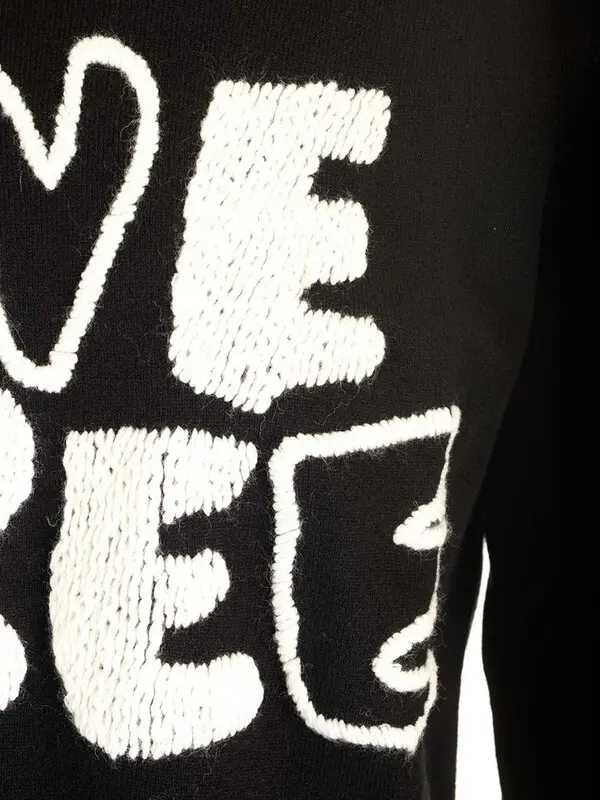 Comme Des Garçons Crew Neck Long Sleeve Sweater
