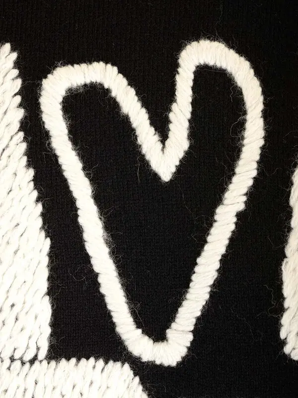 Comme Des Garçons Crew Neck Long Sleeve Sweater