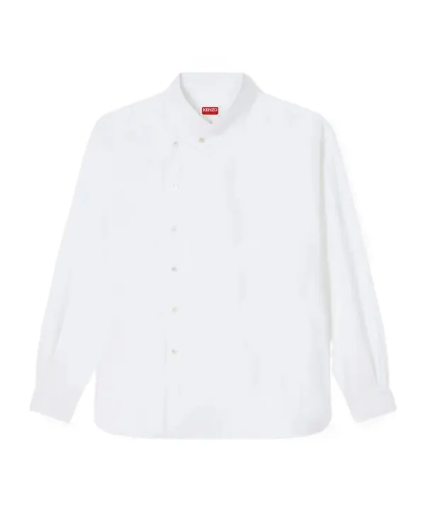 Kenzo Double Breasted Shirt In Cotton