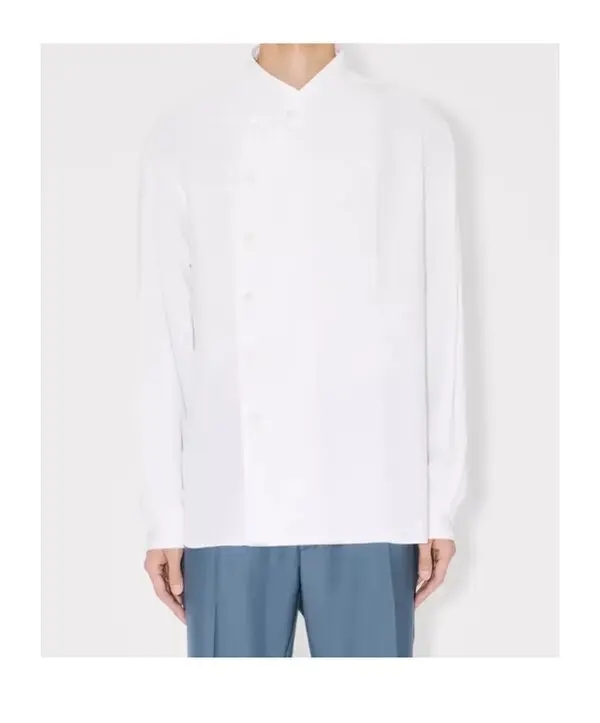 Kenzo Double Breasted Shirt In Cotton