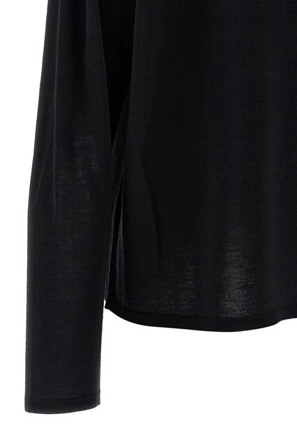 TOTEME Round Neck Long Sleeve Sweater
