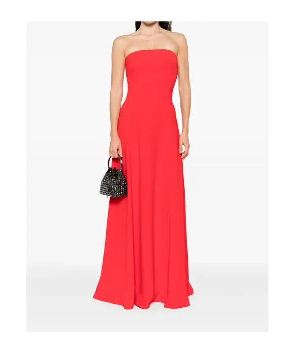 Solace Strapless Flared Maxi Dress