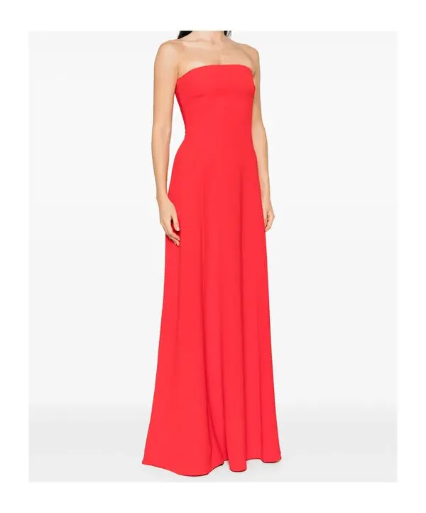 Solace Strapless Flared Maxi Dress