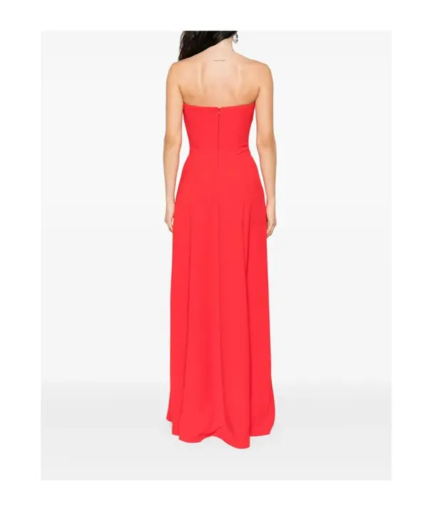 Solace Strapless Flared Maxi Dress
