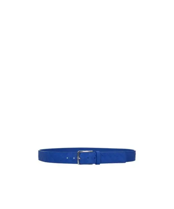 Bottega Veneta Intrecciato Belt - Blue