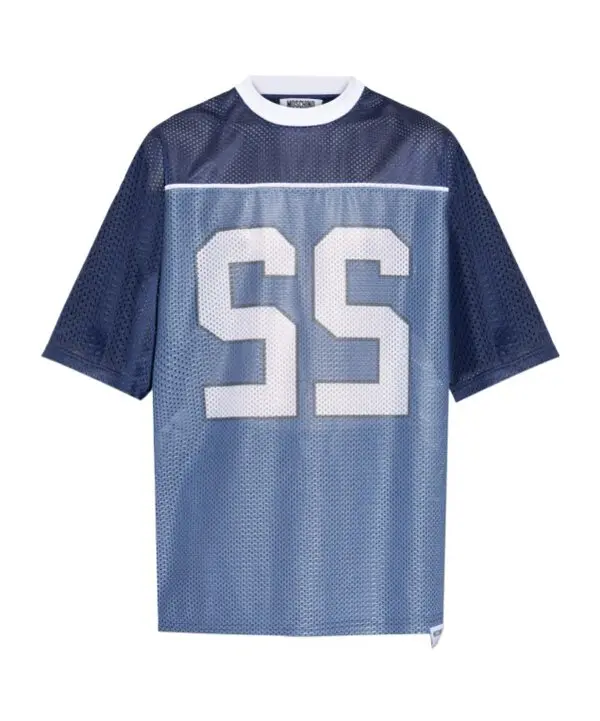 Moschino Mesh Panelled Crewneck T-shirt