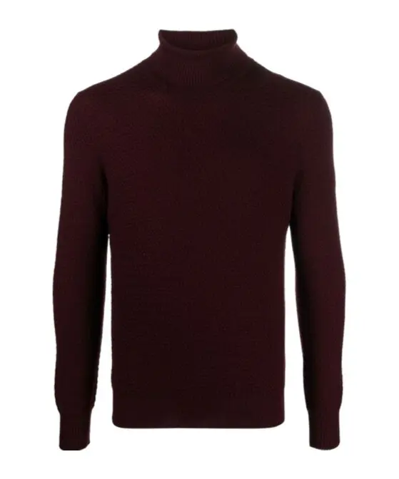 Tagliatore Long Sleeved Roll Neck Jumper - Black
