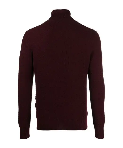 Tagliatore Long Sleeved Roll Neck Jumper - Black