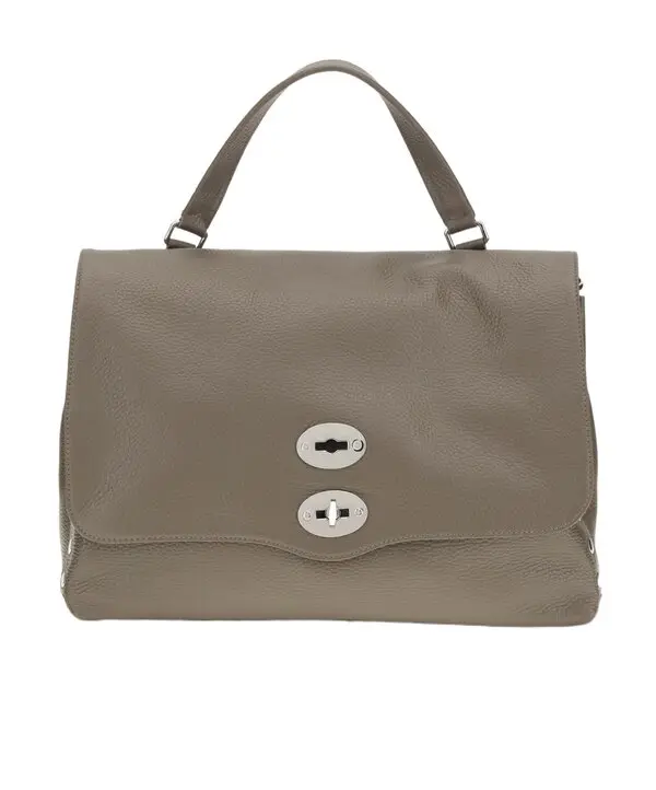 ZANELLATO Postina Twist-lock Medium Tote Bag - Green