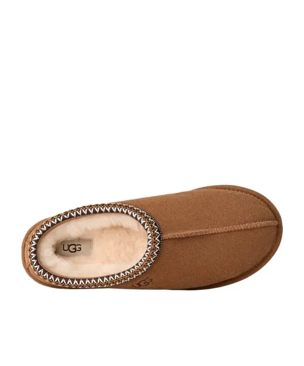 UGG Embroidered Trim Loafers - Maroon