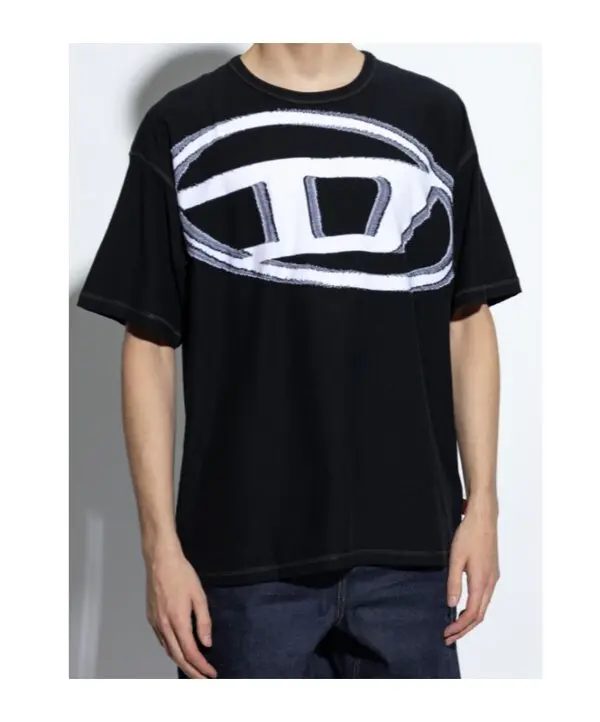 DIESEL® T-doxt Crewneck T-shirt - Black