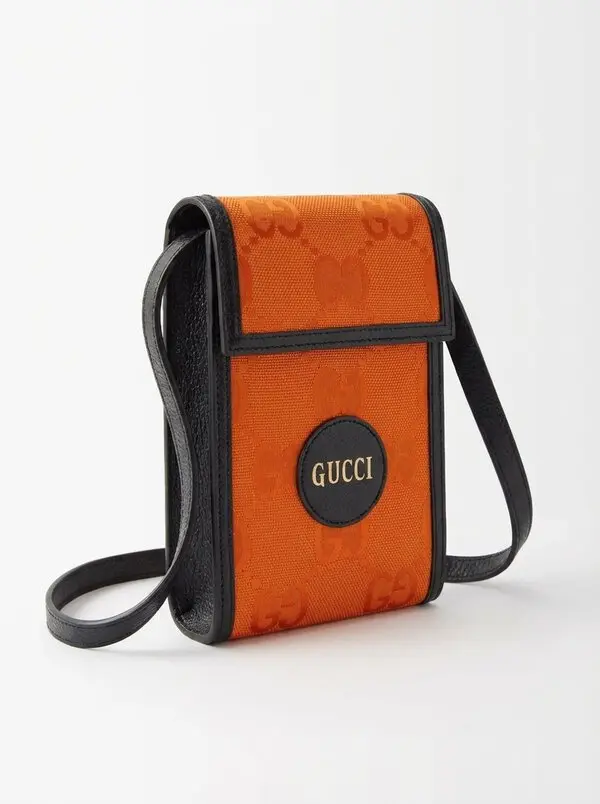 Gucci Off The Grid Gg Supreme Phone Pouch - Multicolor