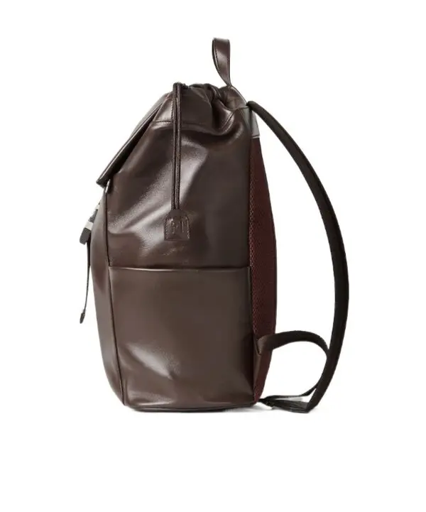 Fendi Flux Ff Buckle Backpack - Brown