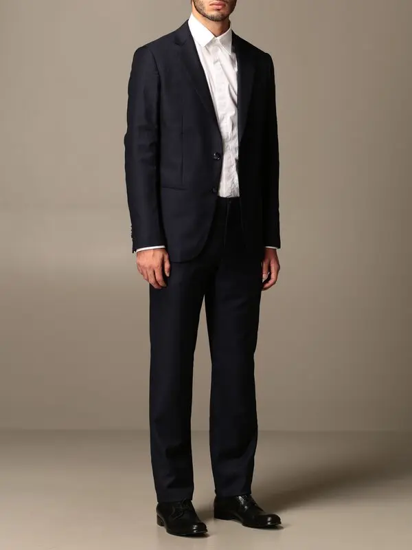 Giorgio Armani Dark Blue Suit Set
