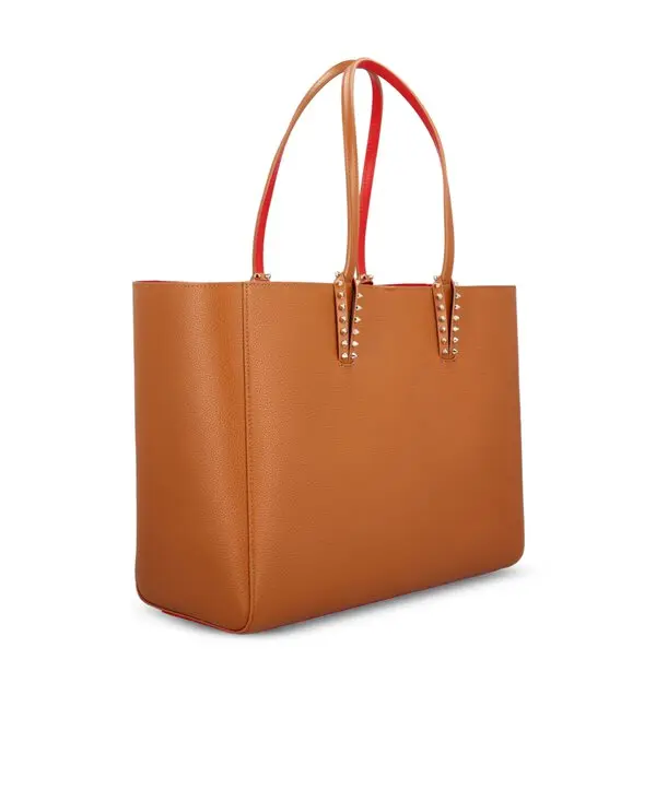 CHRISTIAN LOUBOUTIN Cabata Large Tote Bag - Brown