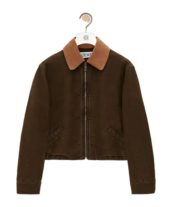 Loewe Logo Patch Regular Fit Jacket