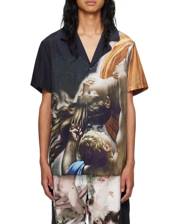 Balmain Trompe-l'œil-print Shirt