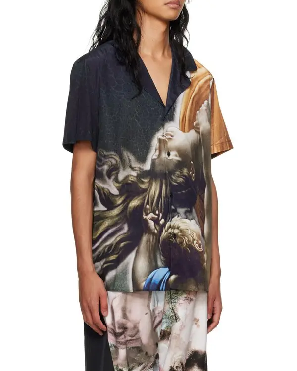 Balmain Trompe-l'œil-print Shirt