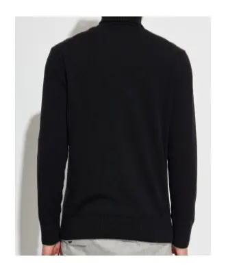 Eleventy Long Sleeve Turtleneck Knitted Top - Turtleneck Sweater