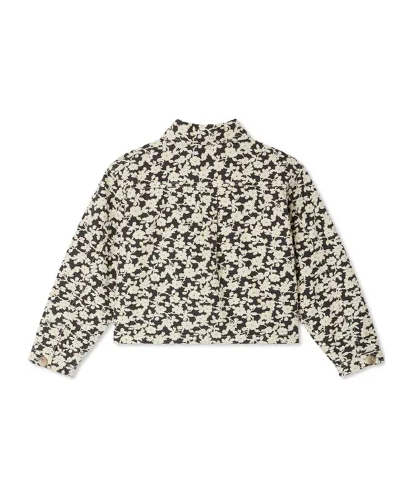 Bonpoint Long Sleeve Floral Casual Jacket