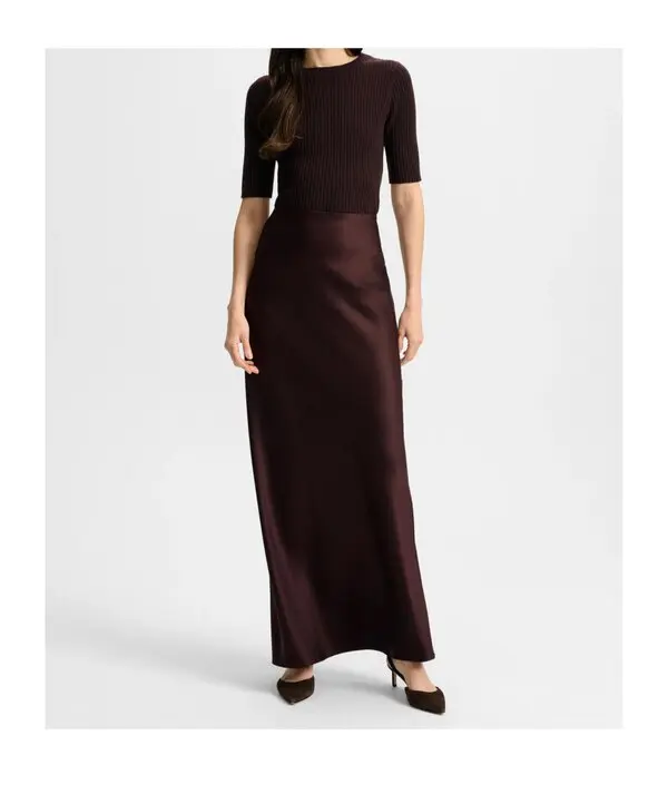 Veronica Beard Medina Silk Maxi Skirt