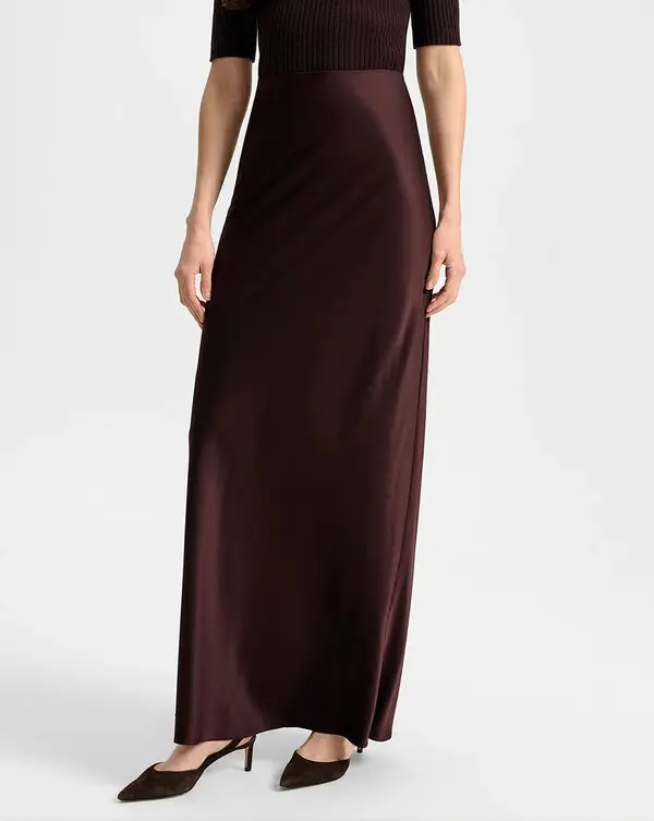 Veronica Beard Medina Silk Maxi Skirt