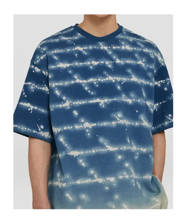 JIL SANDER Gradient Effect Crewneck T-shirt