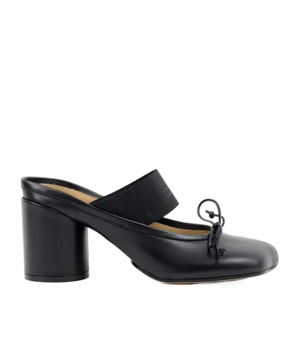 MAISON MARGIELA Leather Heeled Slip-on Pumps