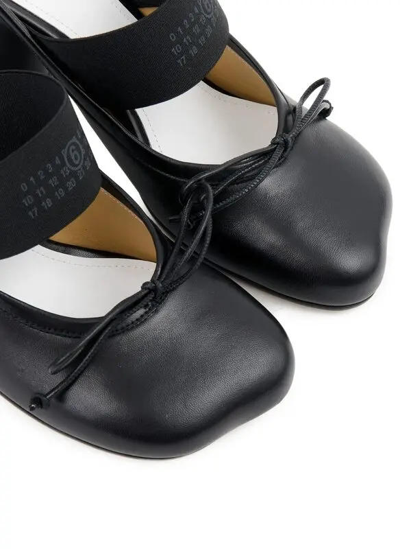 MAISON MARGIELA Leather Heeled Slip-on Pumps