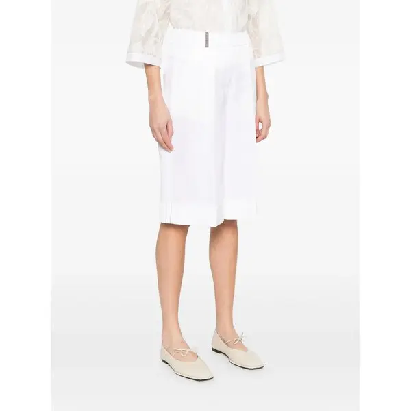 Peserico Cuffed Tailored Shorts