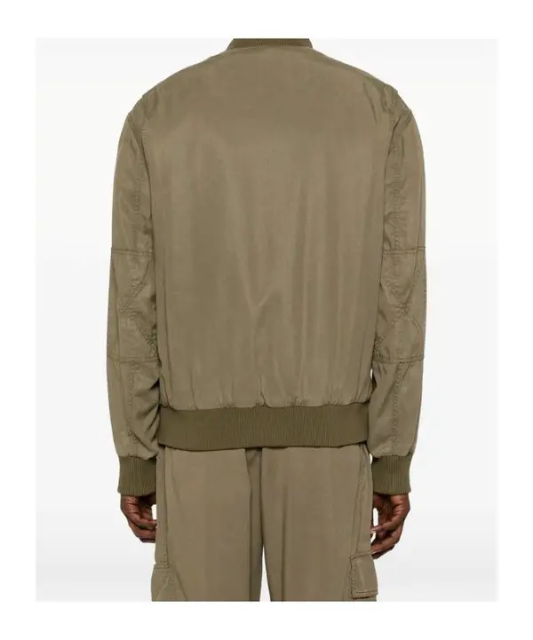 Iceberg Regular-fit Jacket With Zip Fastening And Ribbed Trims