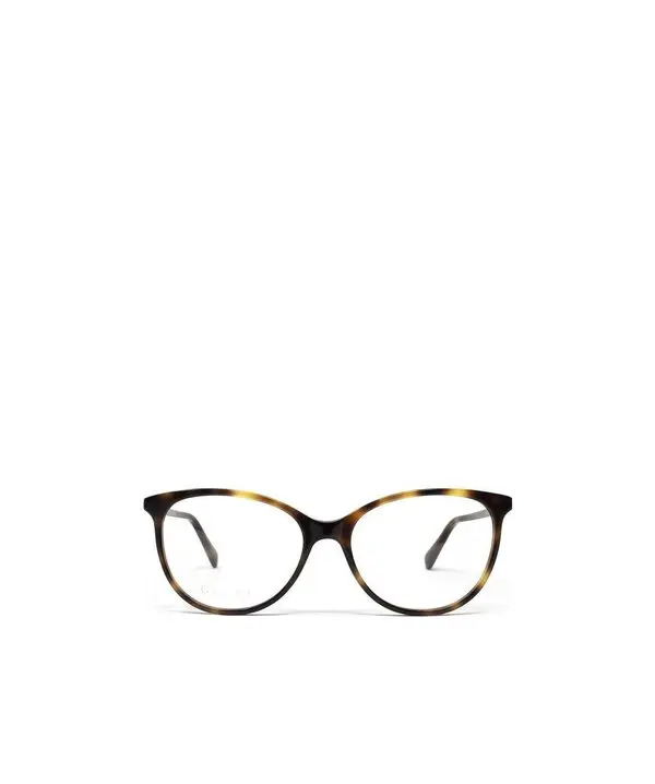 Gucci Round Frame Eyeglasses - Black