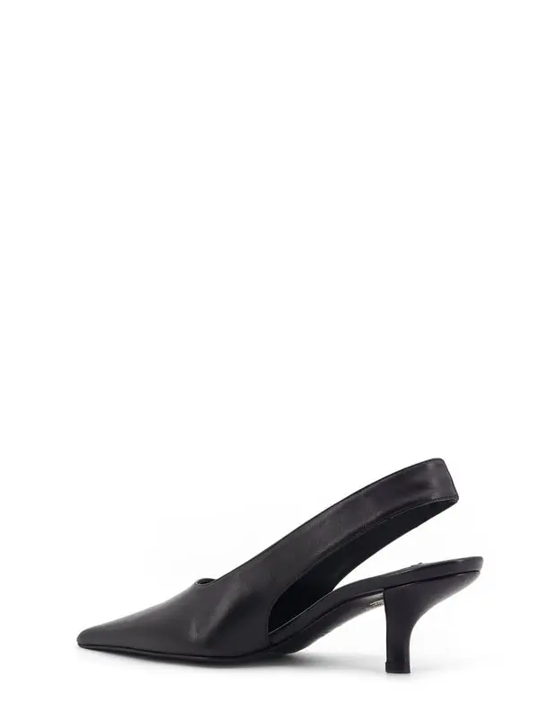 TOTEME Slingback Pointed Toe Pumps - Black