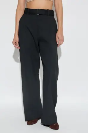 Studio Nicholson Belted Wide-leg Trousers