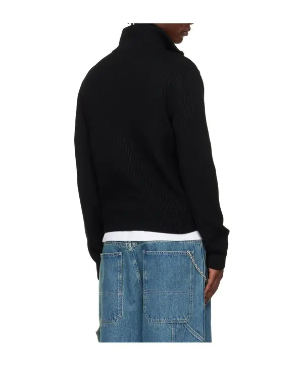 Vetements Logo Patch Zip-up Jacket