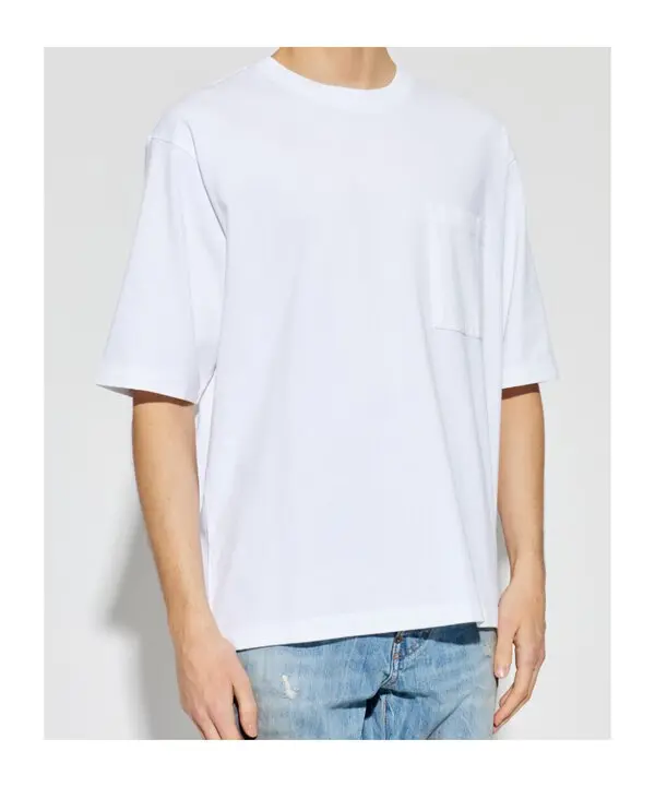 Dsquared2 Pocket-detailed Crewneck T-shirt - White