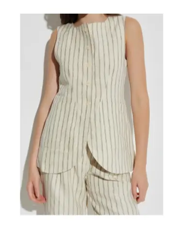 Posse Pinstripe Waistcoat
