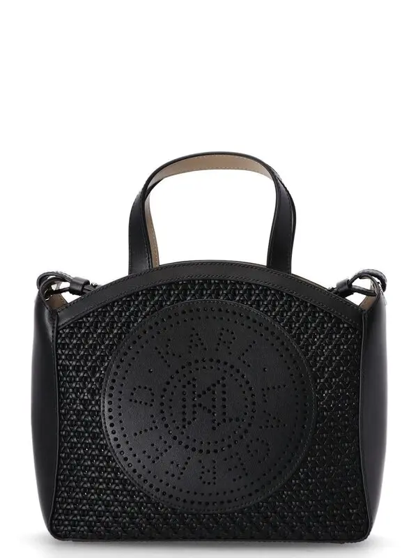 Karl Lagerfeld Small Perforated-logo Tote Bag