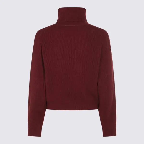 Brunello Cucinelli Roll Neck Knitted Jumper - Brown
