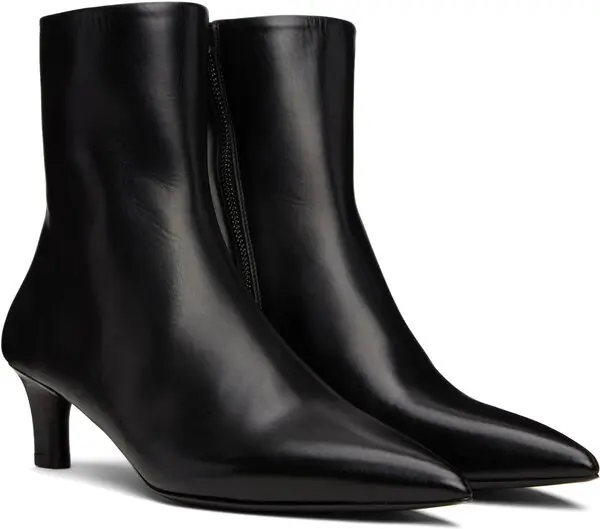 Marsèll Aculeo Polished Leather Ankle Boots