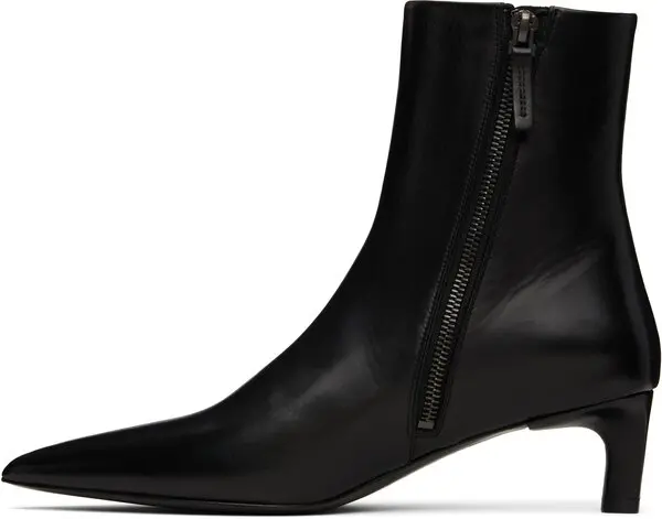 Marsèll Aculeo Polished Leather Ankle Boots